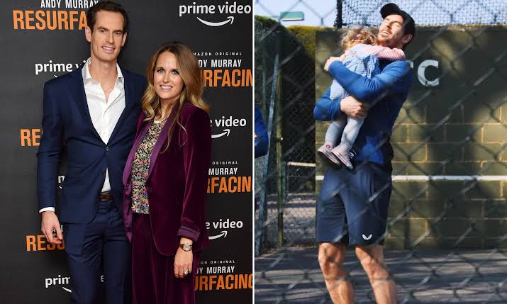 Andy Murray pictured with daughter for first time – and they have a ...