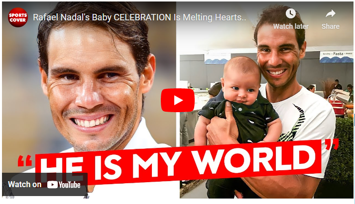 BEAUTIFUL , RAFAEL NADAL SON! Rafael Nadal becomes dad for first time ...