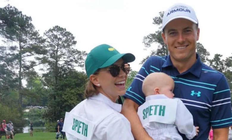 Jordan Spieth and His Wife Annie Enjoy Adorable Moment With Baby Spieth ...
