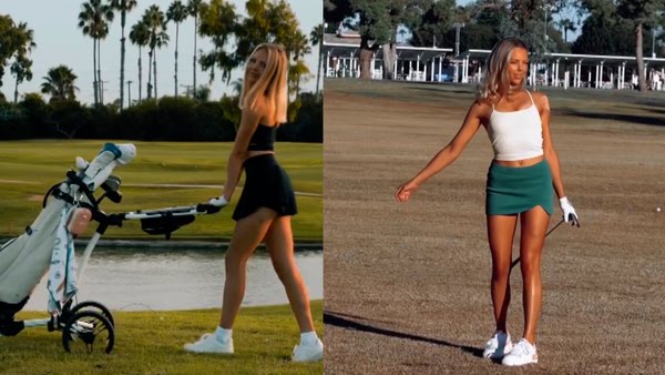 The next Paige Spiranac? Claire Hogle is golf’s new social media star ...