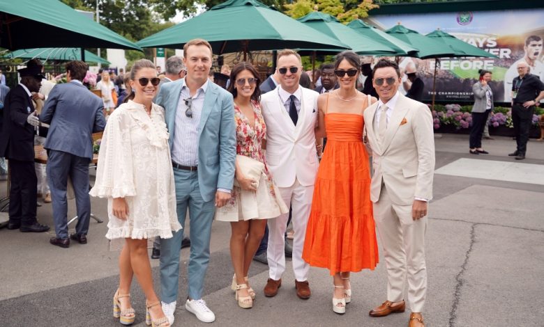 Jordan Spieth, Justin Thomas, Rickie Fowler visit Wimbledon with their wives – My Blog