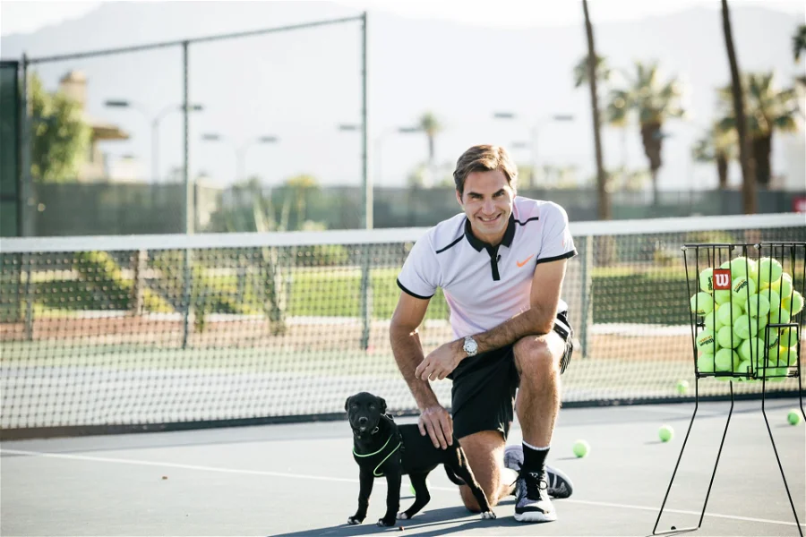 ‘My Favorite Dog Dad’ – 41-Year-Old Roger Federer Dominated by His Paw ...