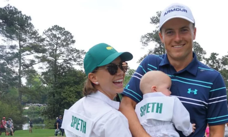“Family Bonding in the Sand: Jordan Spieth, Wife, and Kids Enjoying a ...