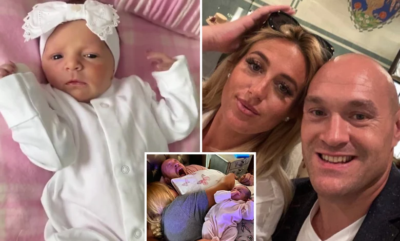 Tyson Fury Wife, Paris Shares Cute Moment with ‘her Baby’ Prince Rico ...