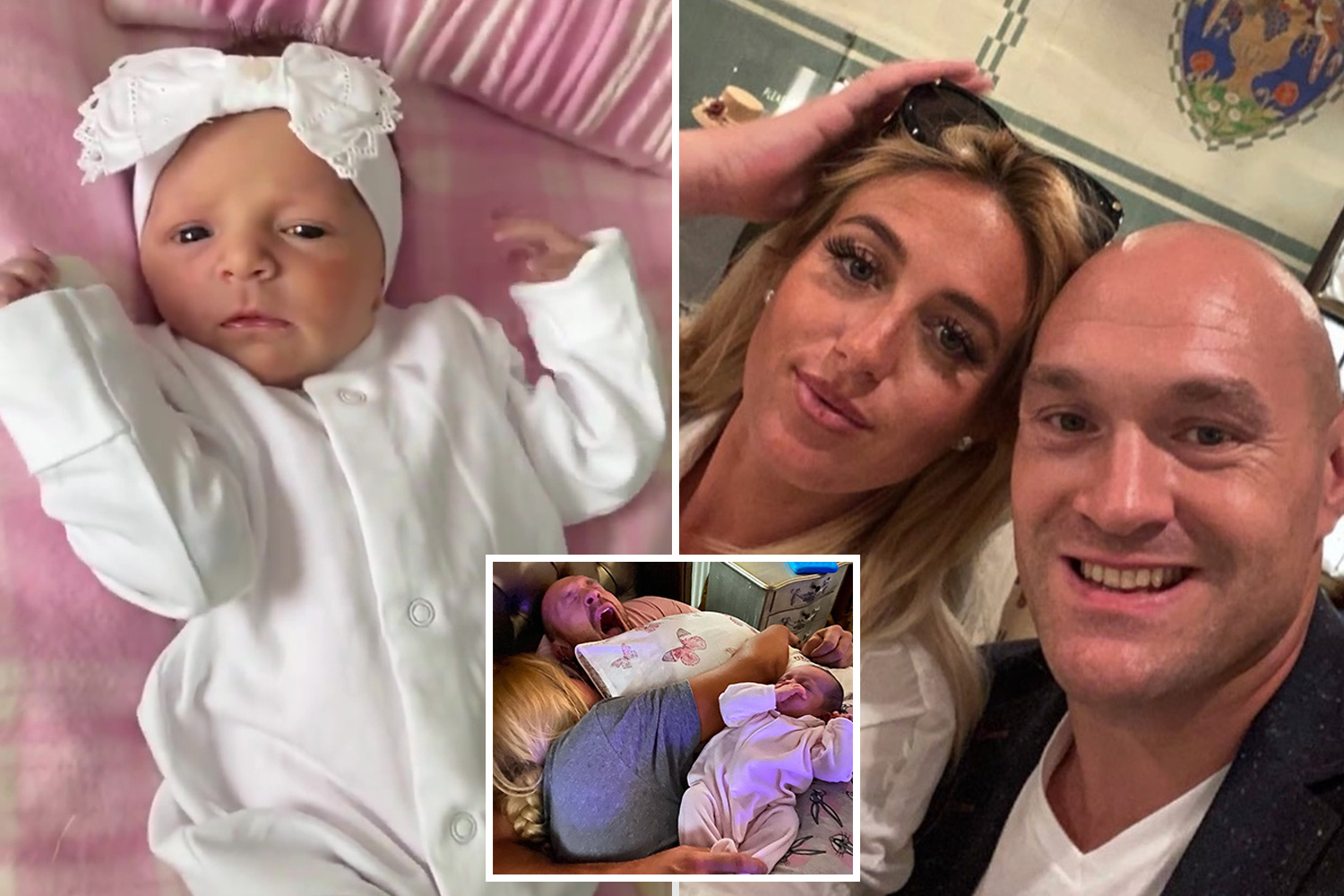 Tyson Fury Wife, Paris Shares Cute Moment with ‘her Baby’ Prince Rico ...